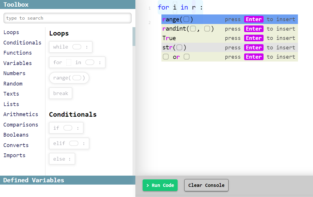 Python Visualizer Programming24 School